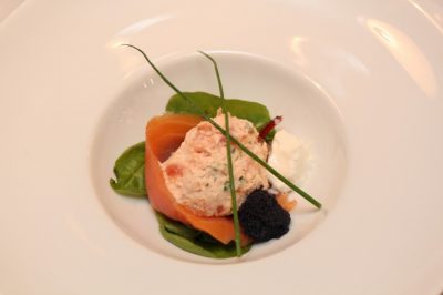 Røkelaksmousse med urter og lodderogn | TRINES MATBLOGG