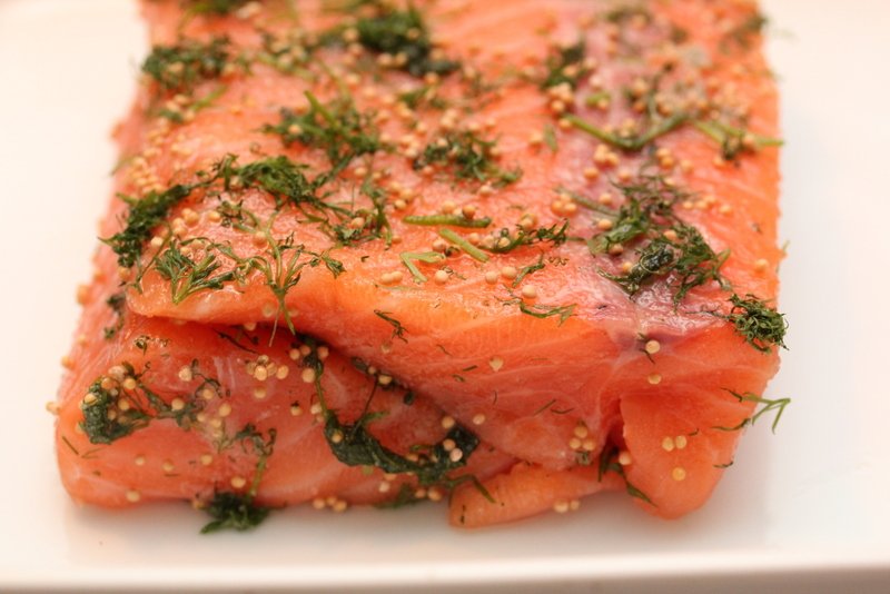Gravet laks | TRINES MATBLOGG