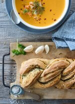 KREMET SKALLDYRSUPPE MED KREPSEHALER | TRINES MATBLOGG