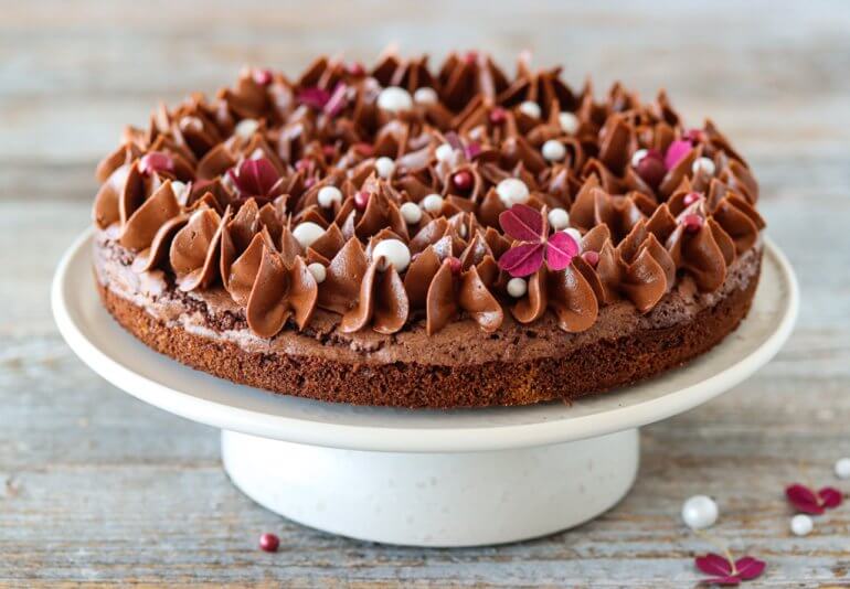 KLADDKAKE MED ESPRESSOKREM | TRINES MATBLOGG